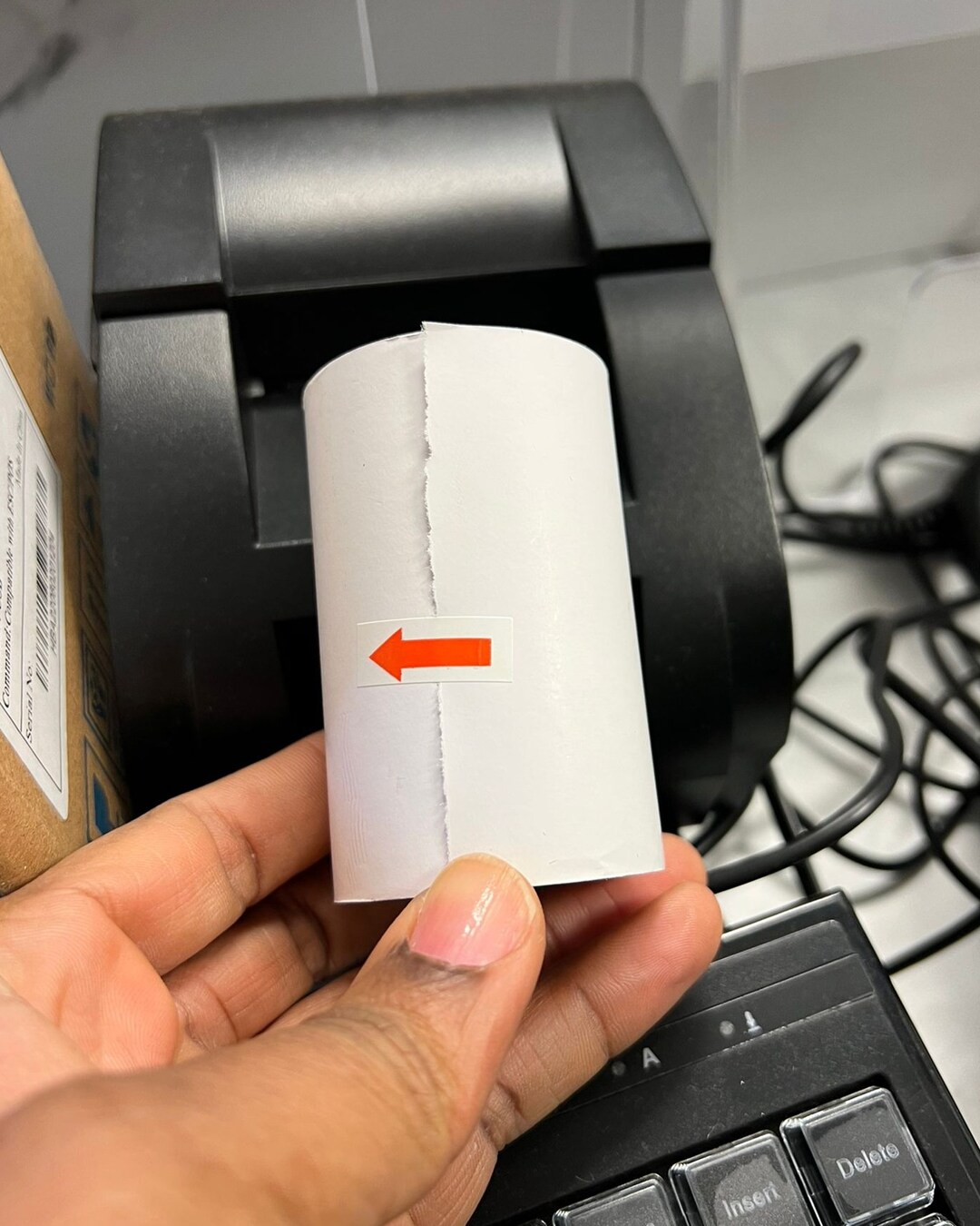 80 X 50mm Thermal Paper Till Rolls Cashier Receipt Rolls Credit Card ...