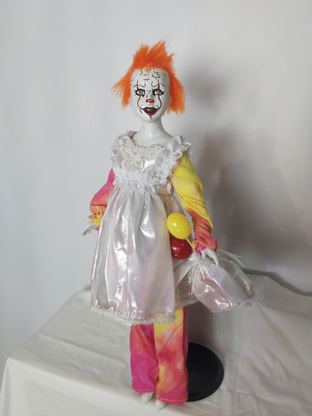 Pennywise/ Clown Doll/ Porcelain Doll/ Horror Movie/ IT/ Handpainted ...