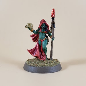 Female Half Orc Spell Caster - Etsy