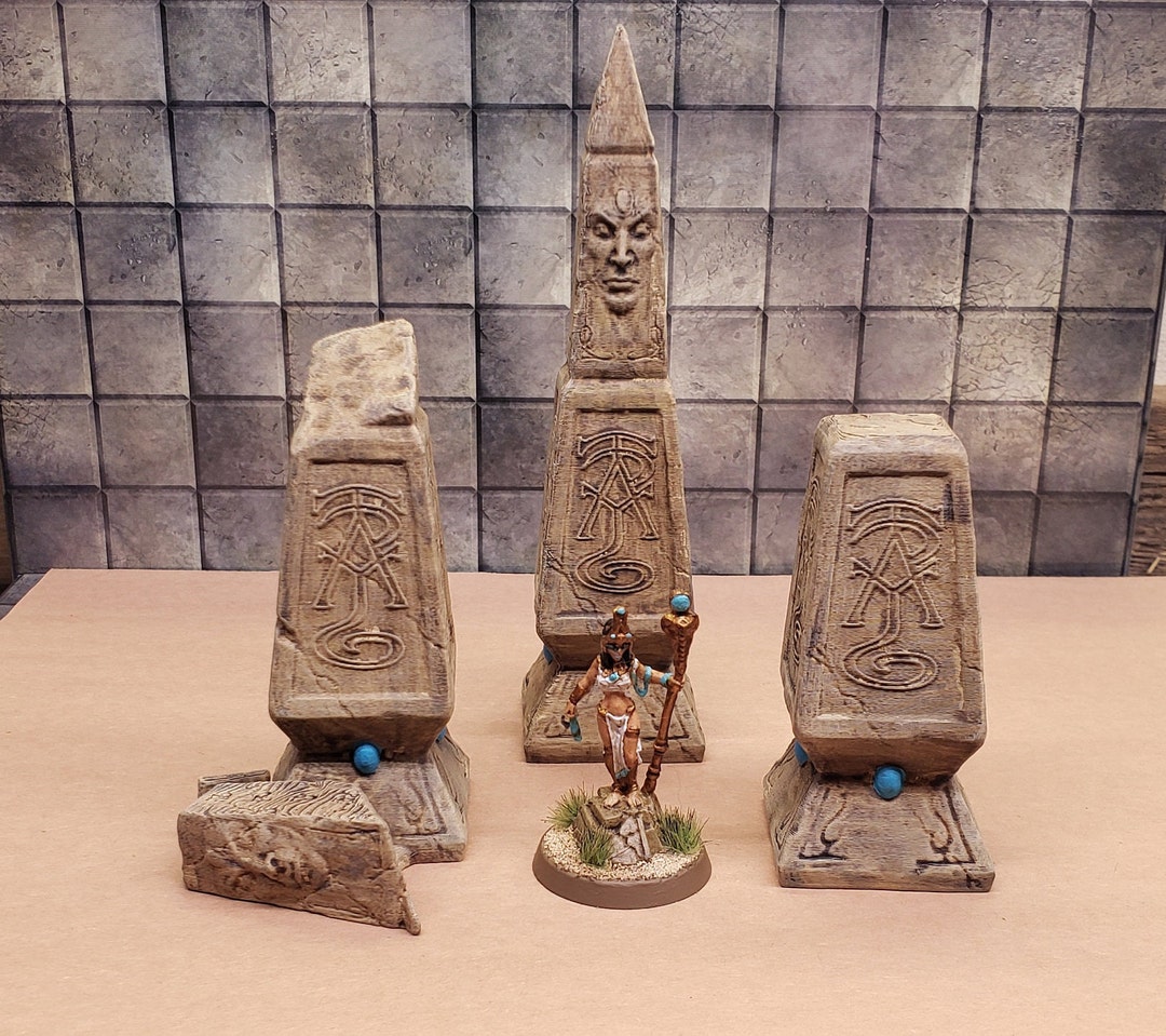 Dungeons & Dragons Egyptian Obelisk - Etsy
