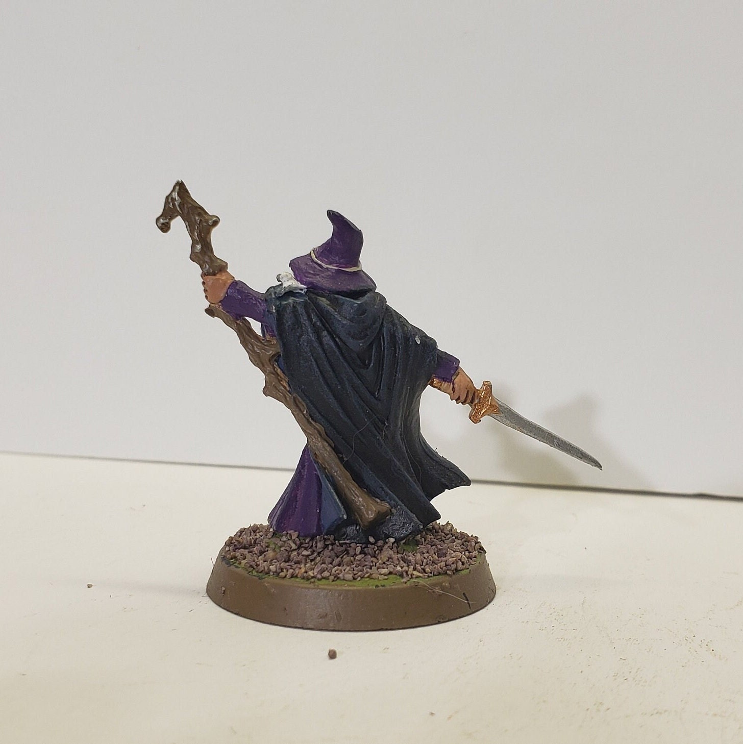 Wizard With Staff and Sword - Etsy