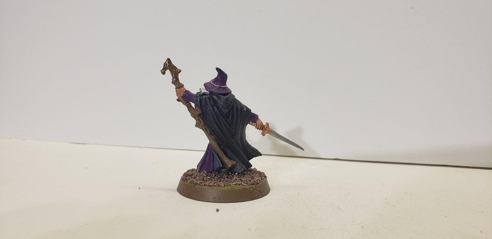Wizard With Staff and Sword | Etsy