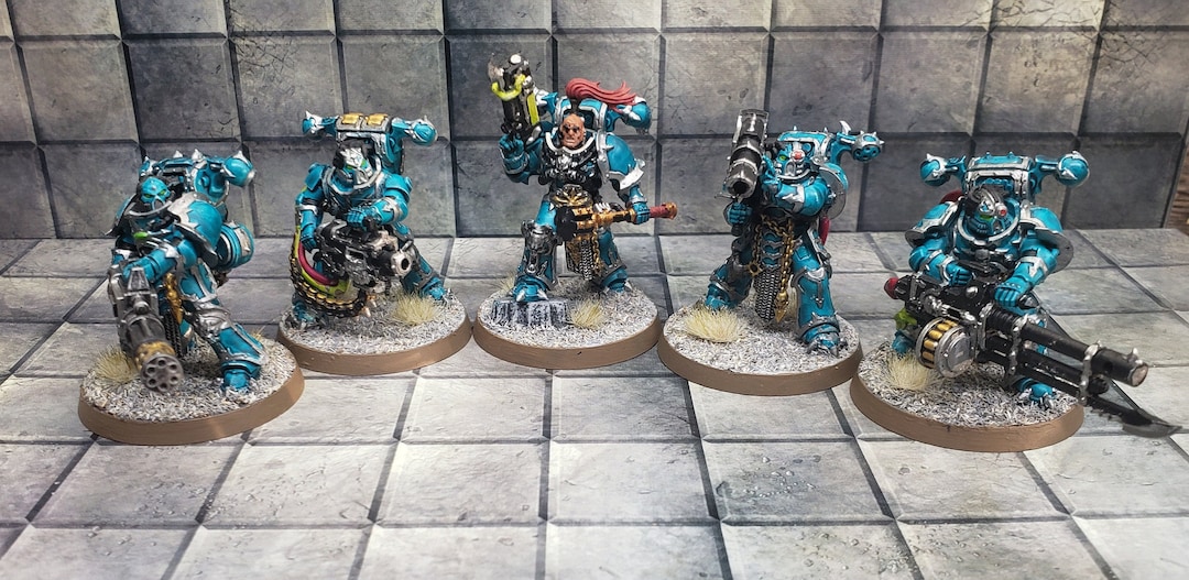 Warhammer Chaos Space Marines Havocs Alpha Legion - Etsy