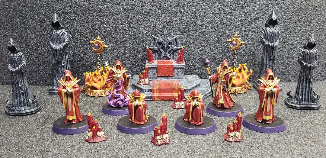 Blood Cultist Throne Room - Etsy