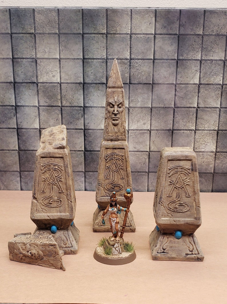 Dungeons & Dragons Egyptian Obelisk - Etsy