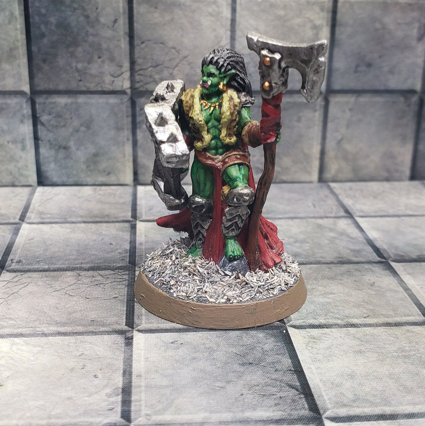 D&D Female Half Orc Fighter / Barbarian - Etsy