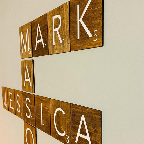 Scrabble Tile Family - Etsy