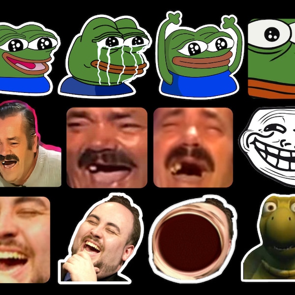 Twitch Stickers - Etsy