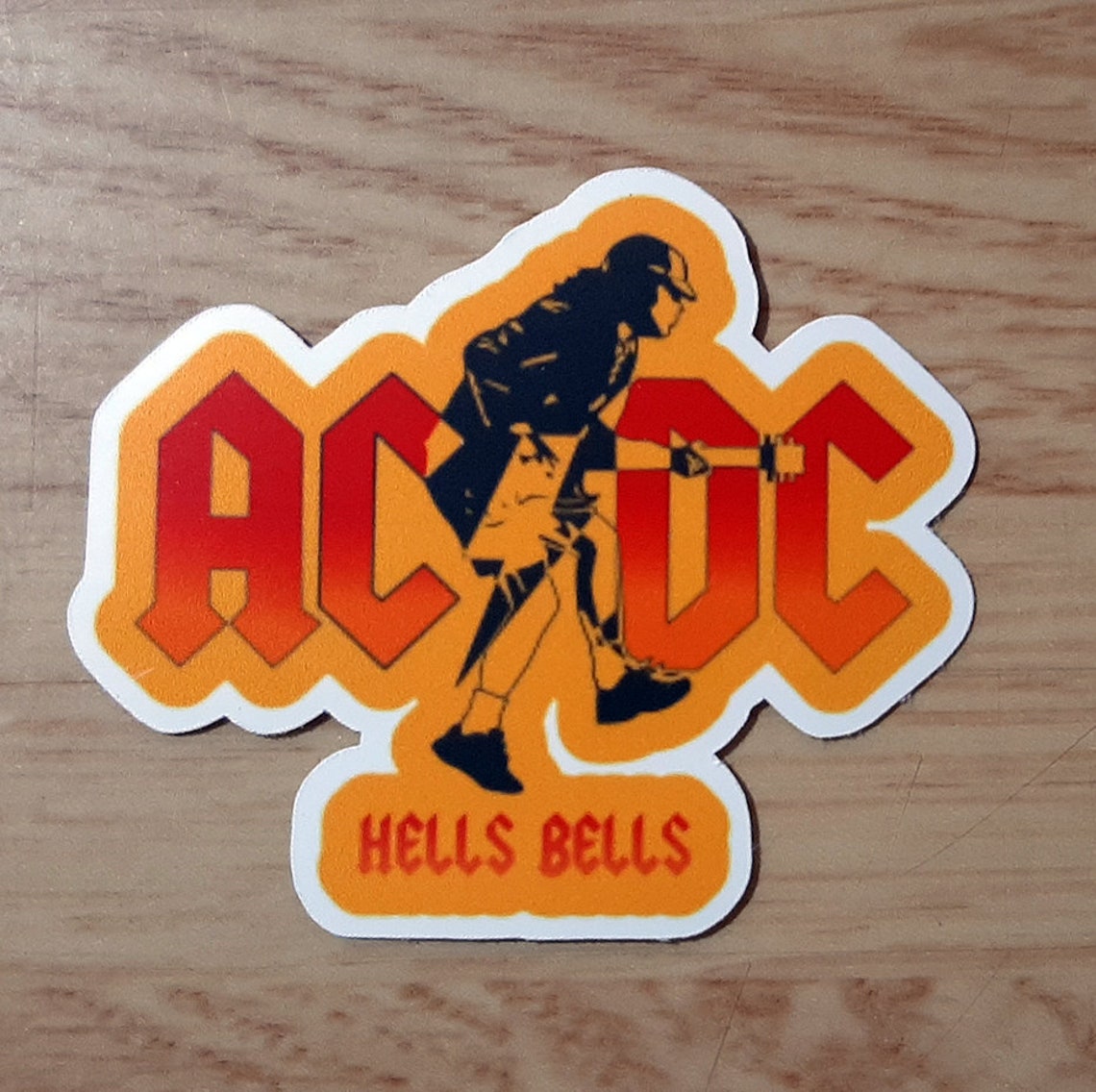 ACDC stickers AC/DC sticker sets glossy vinyl stickers | Etsy