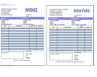 French Invoice Photography - Etsy