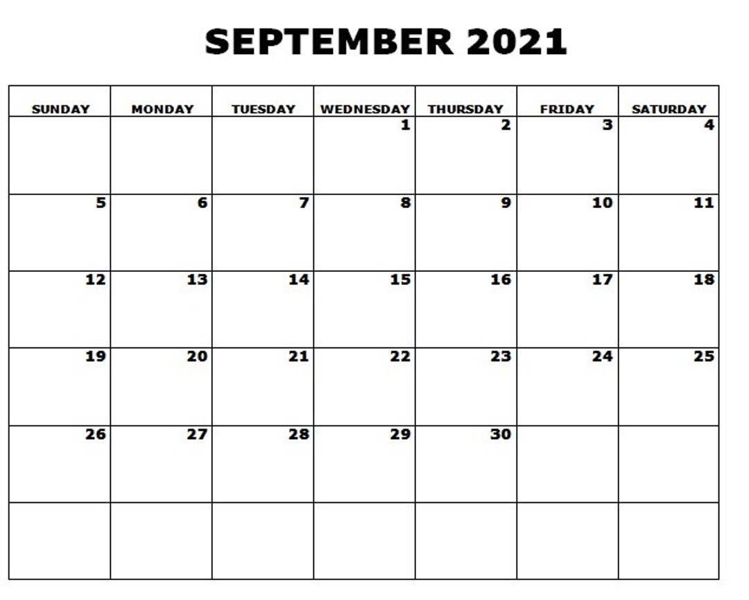 Fiscal School Year Calendar September 2021-august 2023 - Etsy