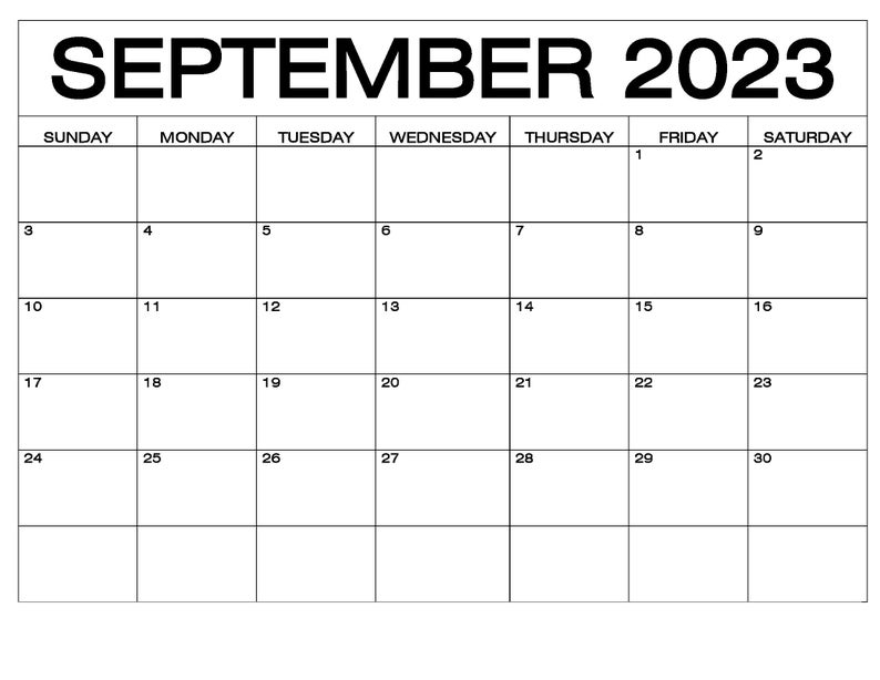 Fiscal School Year Calendar September 2023-september 2024 Printable ...