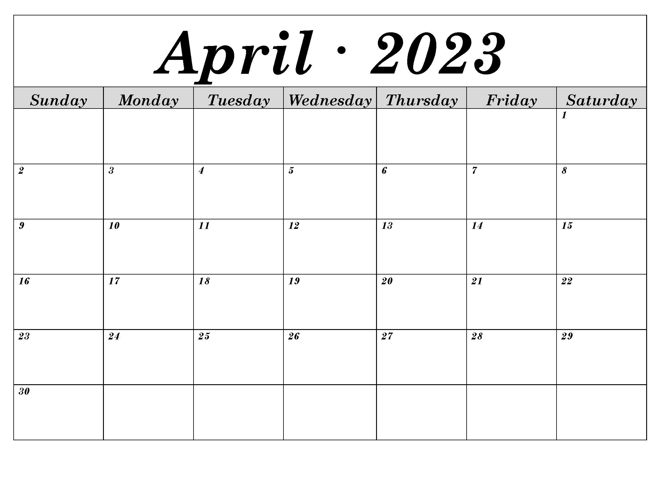 21 Month Calendar April 2023-december 2024 | Printable| Instant ...