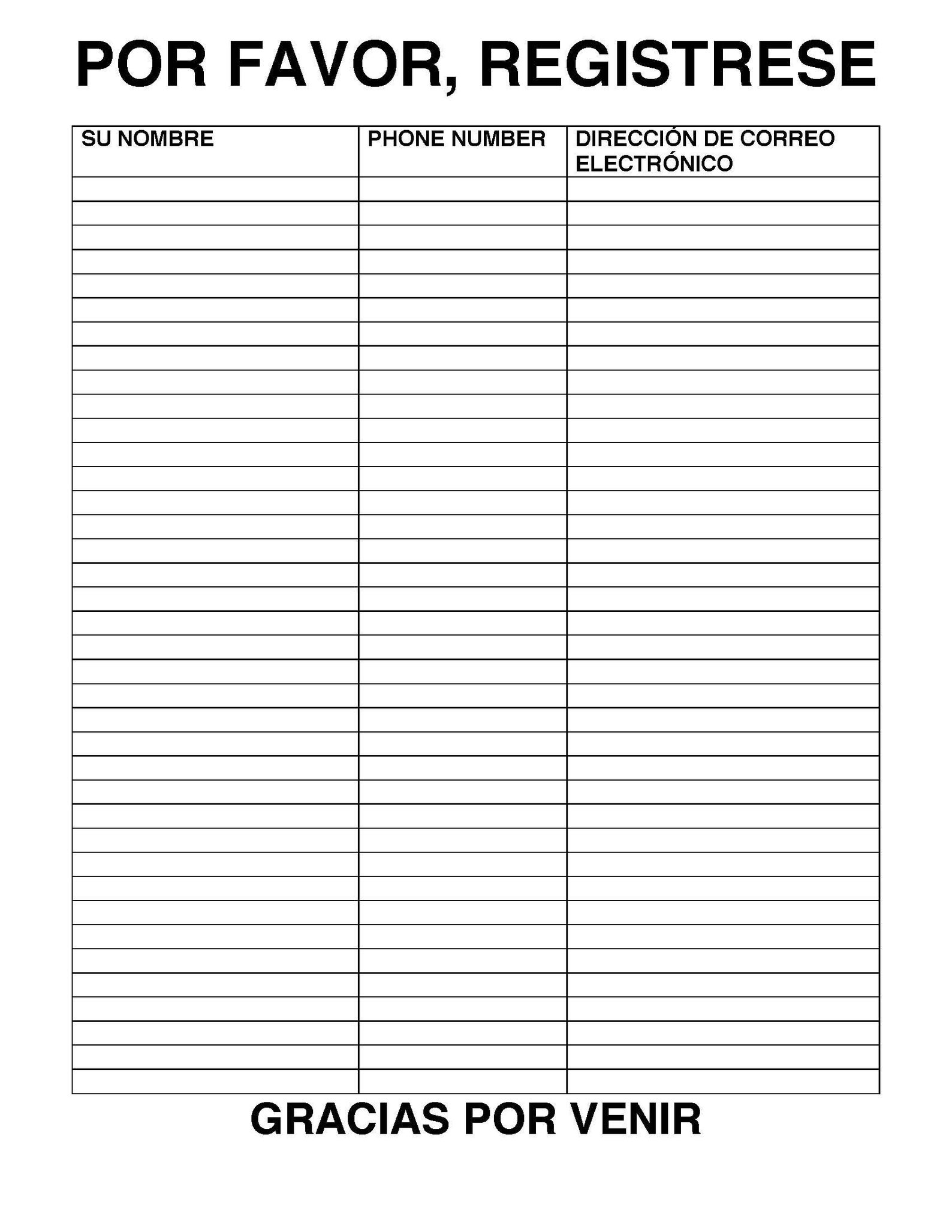 Open House Sign-in Sheet | Marketing | Instant Download |PDF | Sign in ...