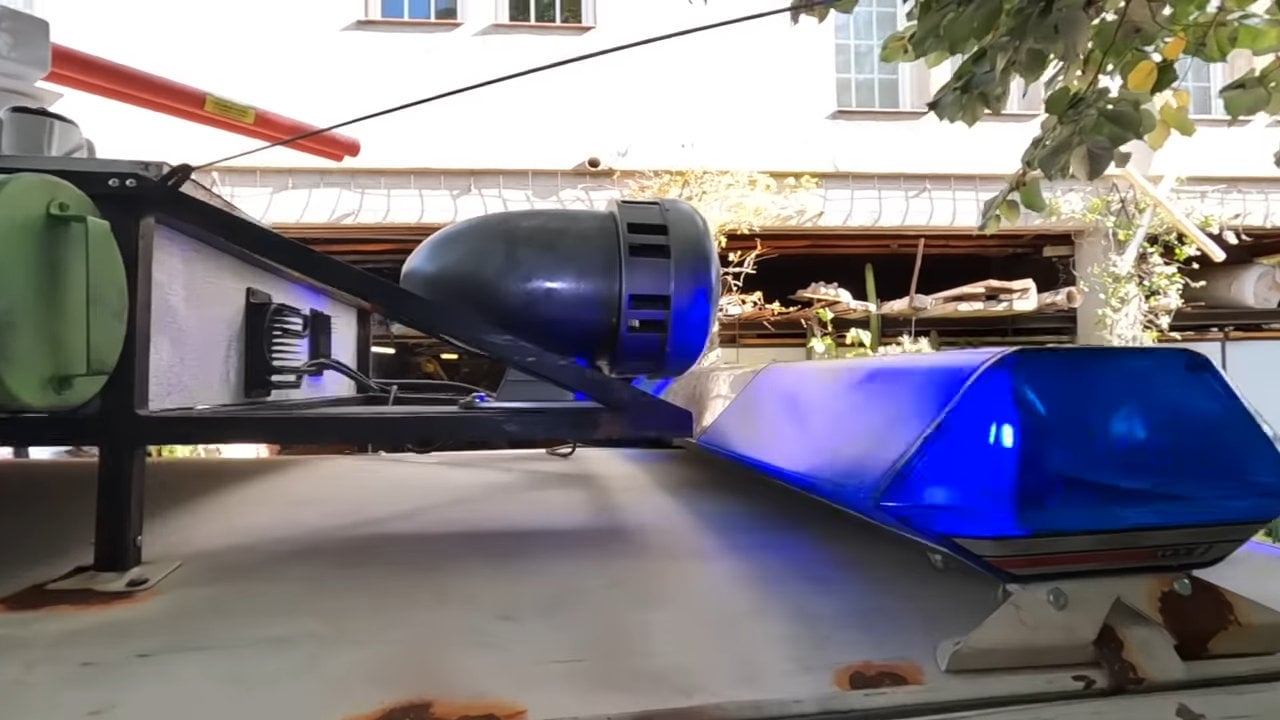 Ghostbusters Ecto 1 Roof Rack Siren - Federal Signal C5GB - 3D Printed ...