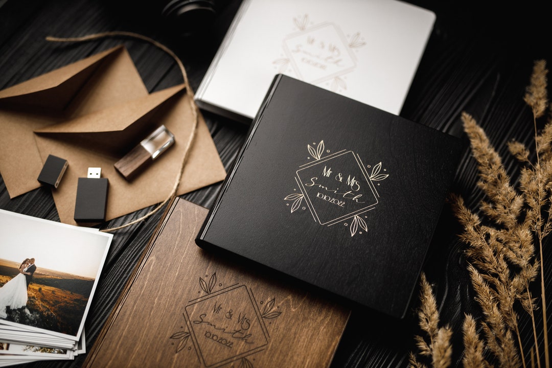 Wooden Box for Photographers Memory Box With Wooden USB Photo Packaging ...