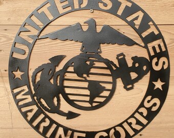 Metal Marine Sign | Etsy