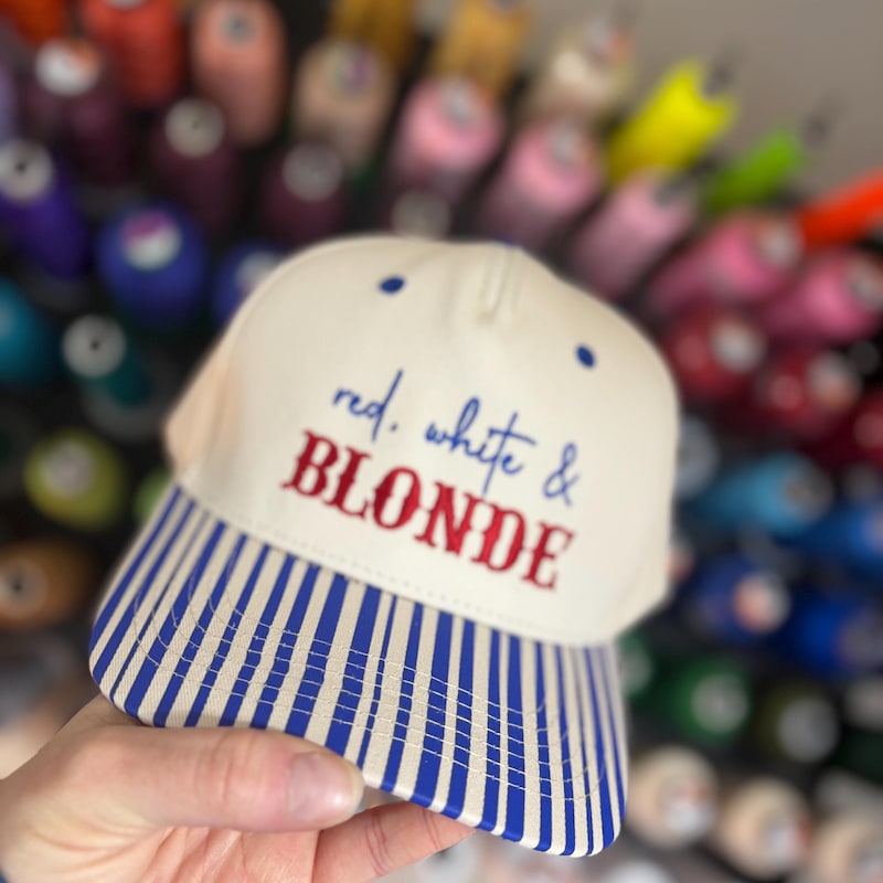 Red Cap White Bill - Etsy