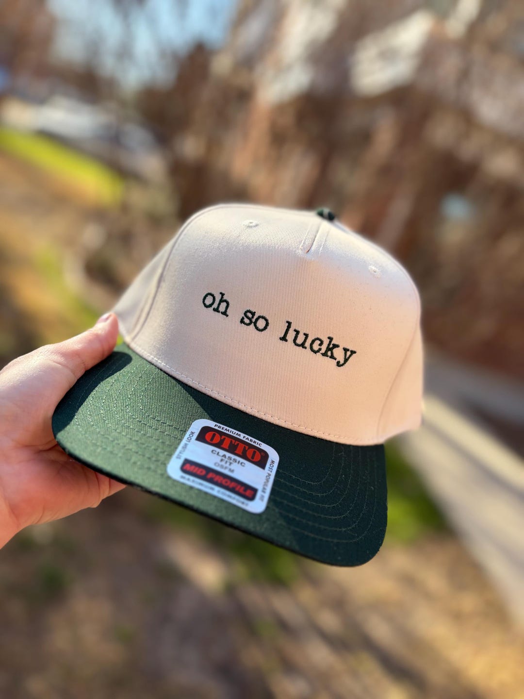 Oh so Lucky Otto Trucker Hat - Etsy