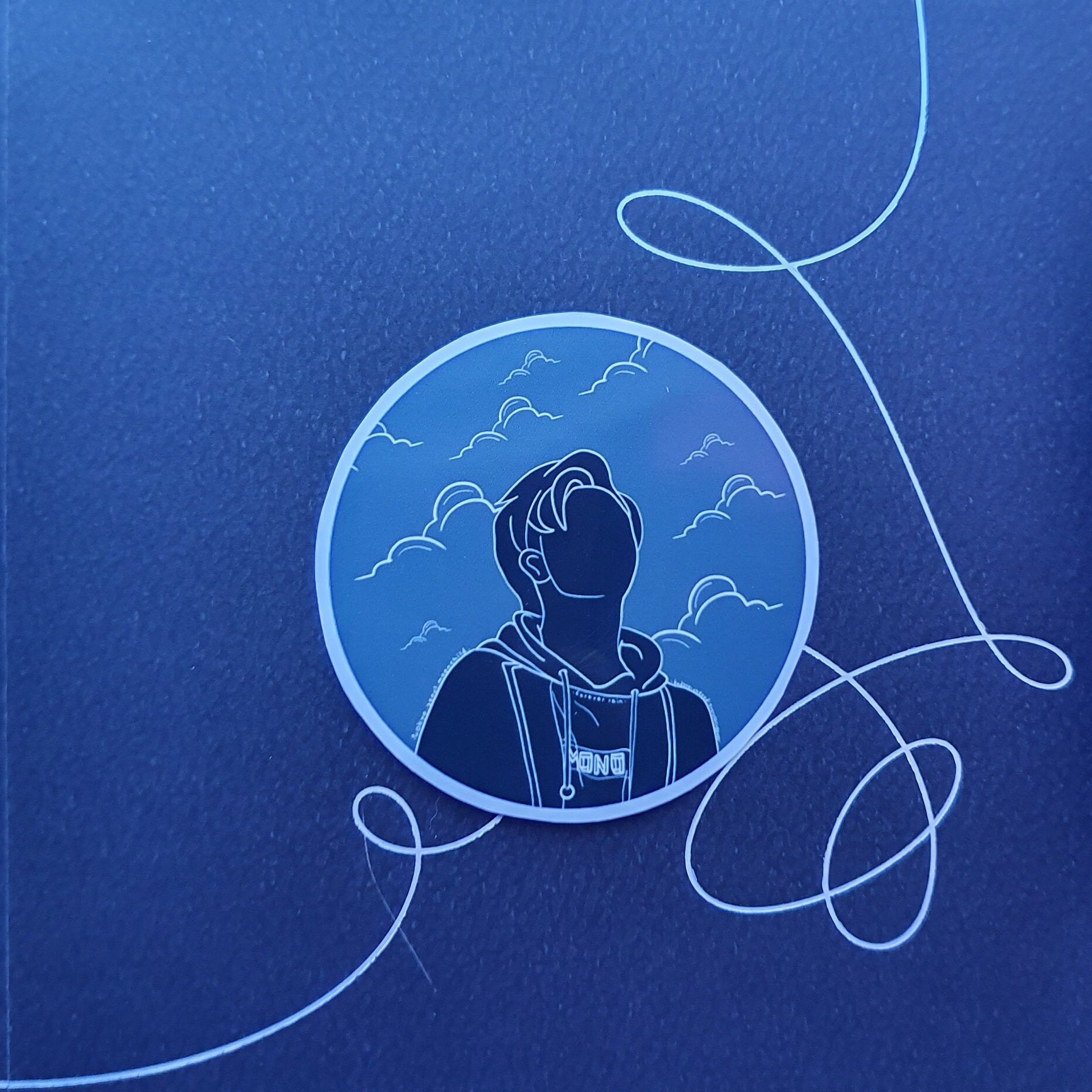 RM Mono Sticker Set matte Die-cut Aesthetic Kpop Sticker - Etsy Canada