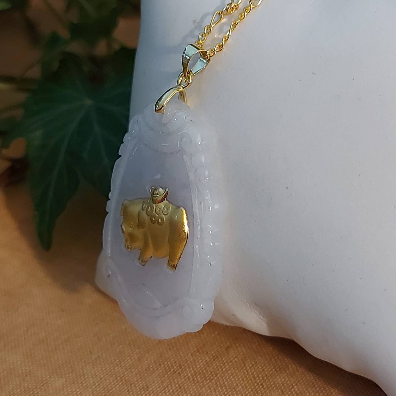 DJade-Certified Natural Green 999 Gold & Grade A Jadeite Jade | Etsy