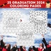 2024 Graduation Coloring Pages Bundle, 2024 Graduate Printable, 2024 ...