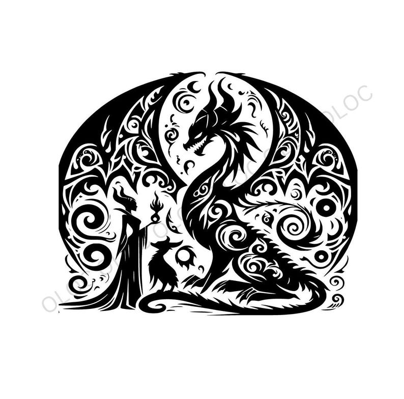 Maleficent Succubus File Clip Art PNG SVG JPG Digital Download Art Card ...