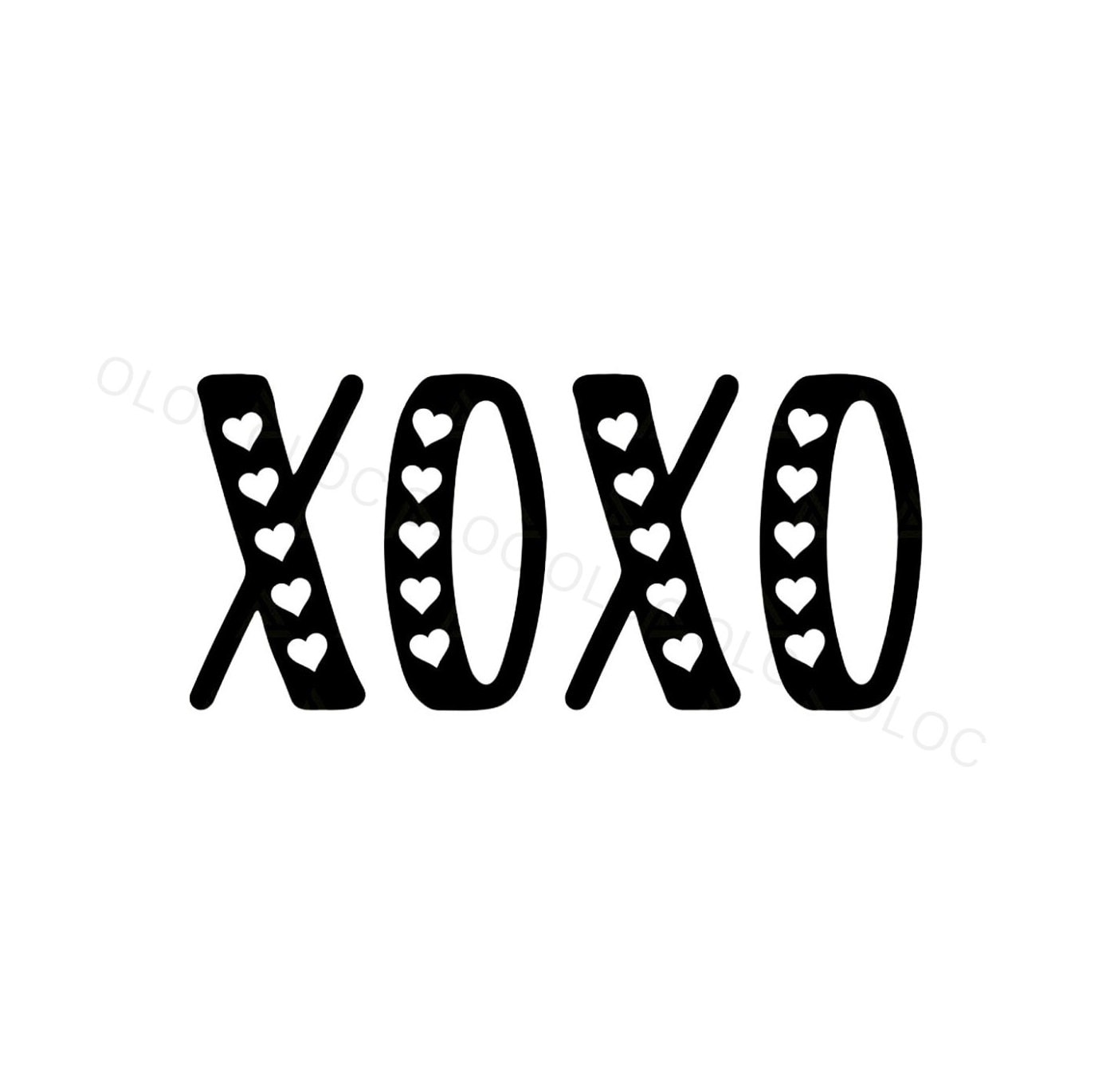Xoxo Clip Art PNG SVG JPG Digital Download Art - Etsy
