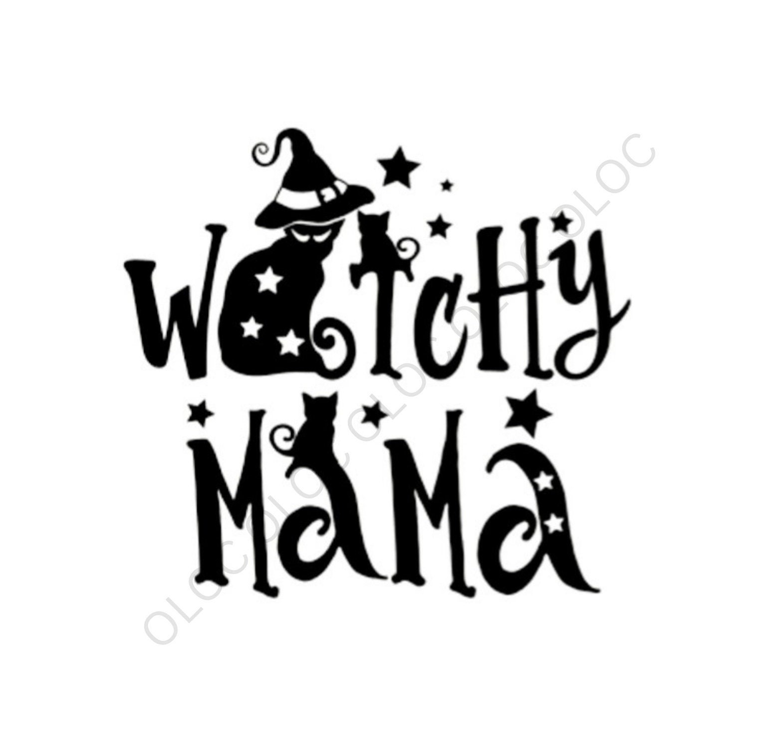 10 Witch Bundle Halloween Clip Art PNG SVG JPG Digital Download Art ...