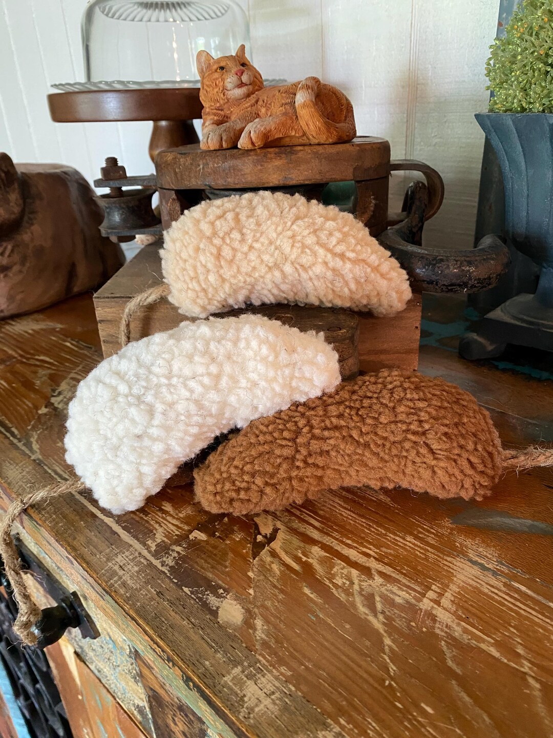 NEW CRINKLE MOUSE Handmade With Organic Catnip and All Natural Silver ...