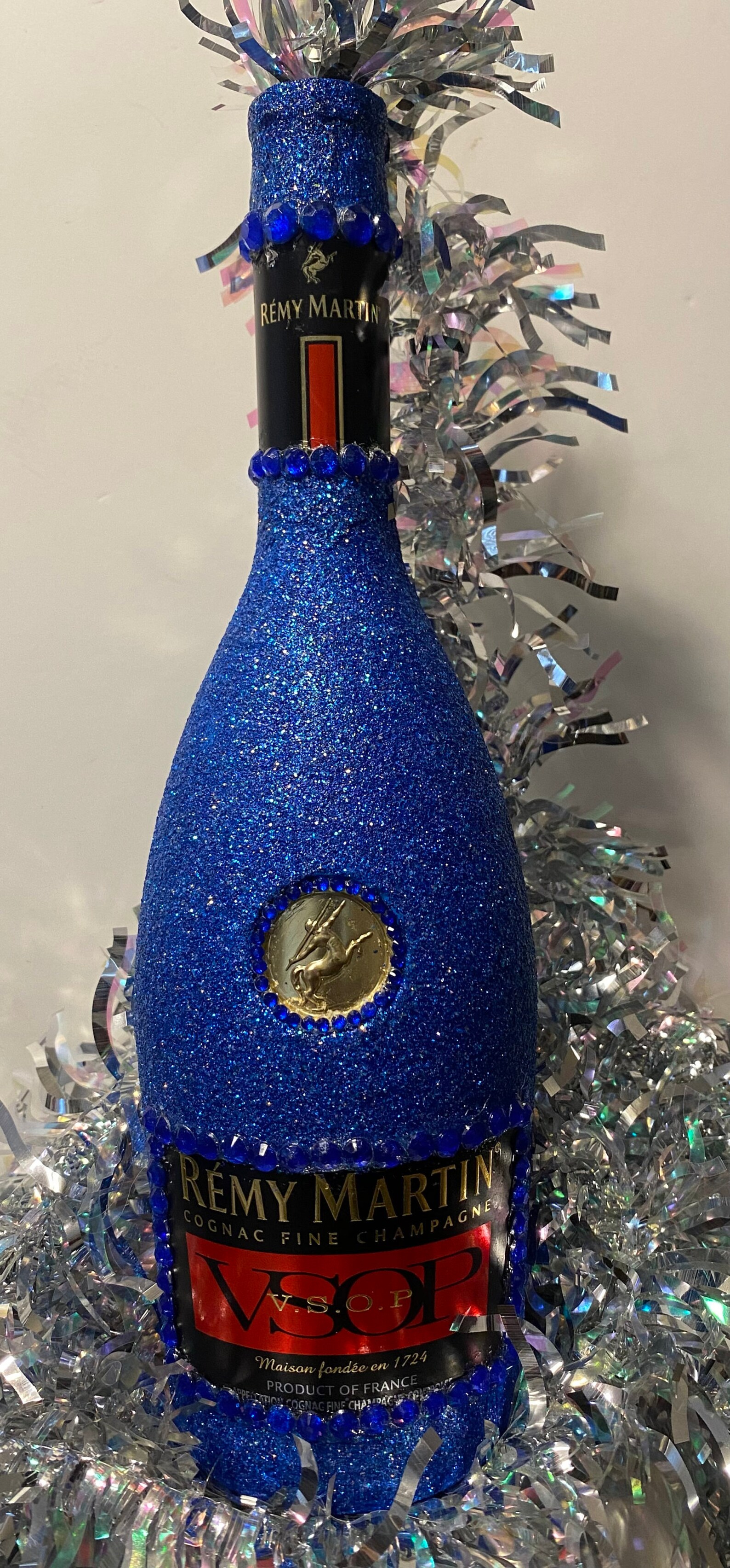 Glitter Bottle|empty Bottle|glam|bottle|remy Bottle|bling|blue ...