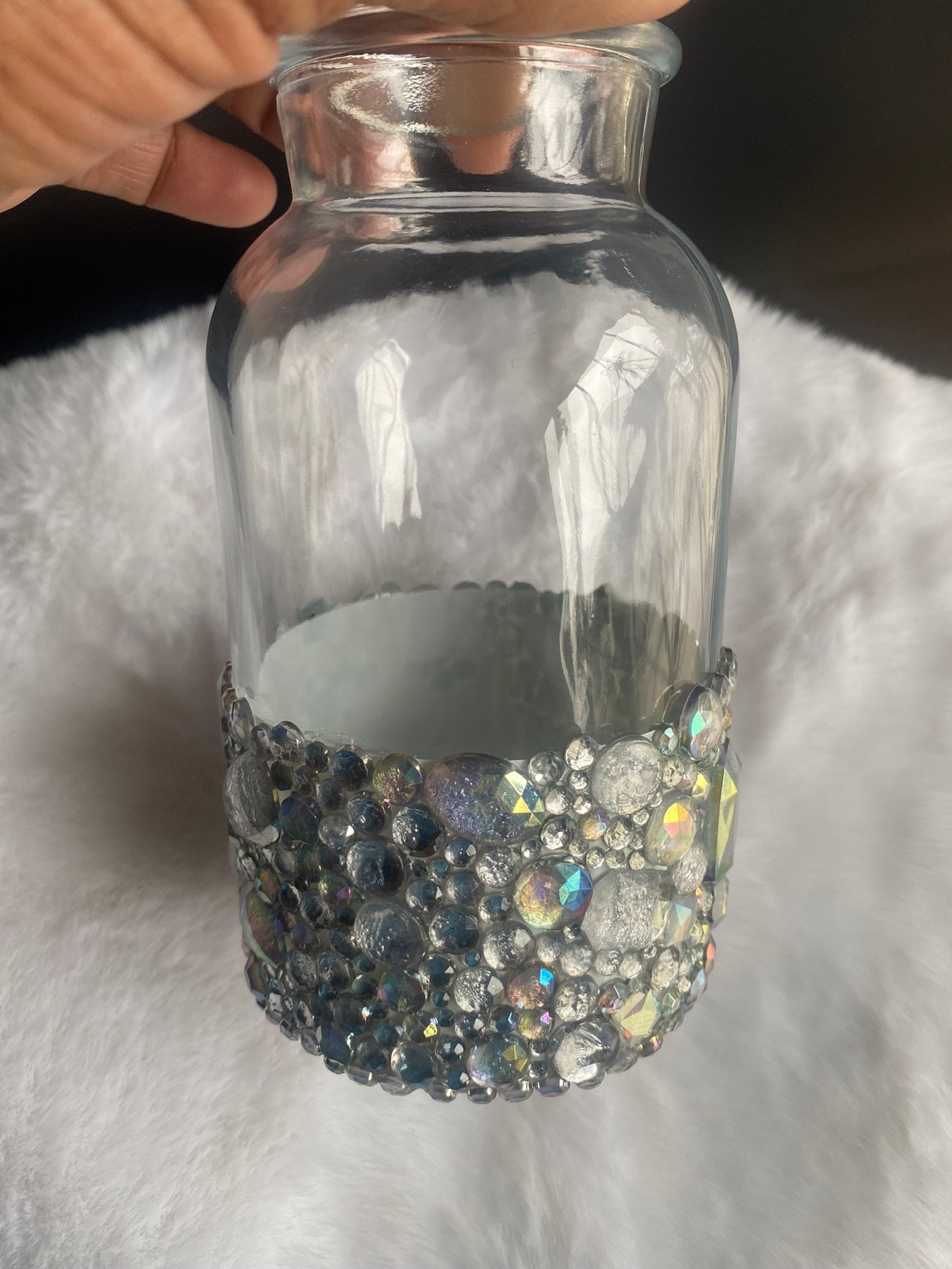 Bling|vase|bedazzled|glam|vase|flower Vase|makeup|paintbrush|bouquet ...