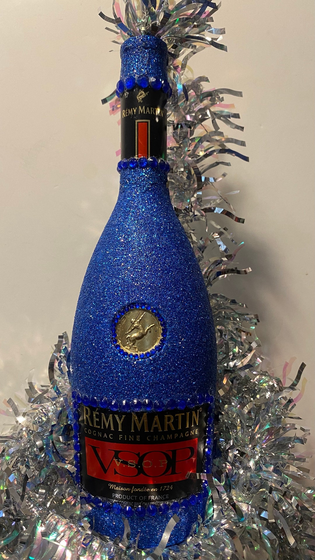 Glitter Bottle|empty Bottle|glam|bottle|remy Bottle|bling|blue ...