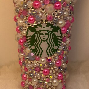 Barbie Cup, Starbucks Cup, Rhinestone Cup, Bedazzled Cup, Pink Cup ...