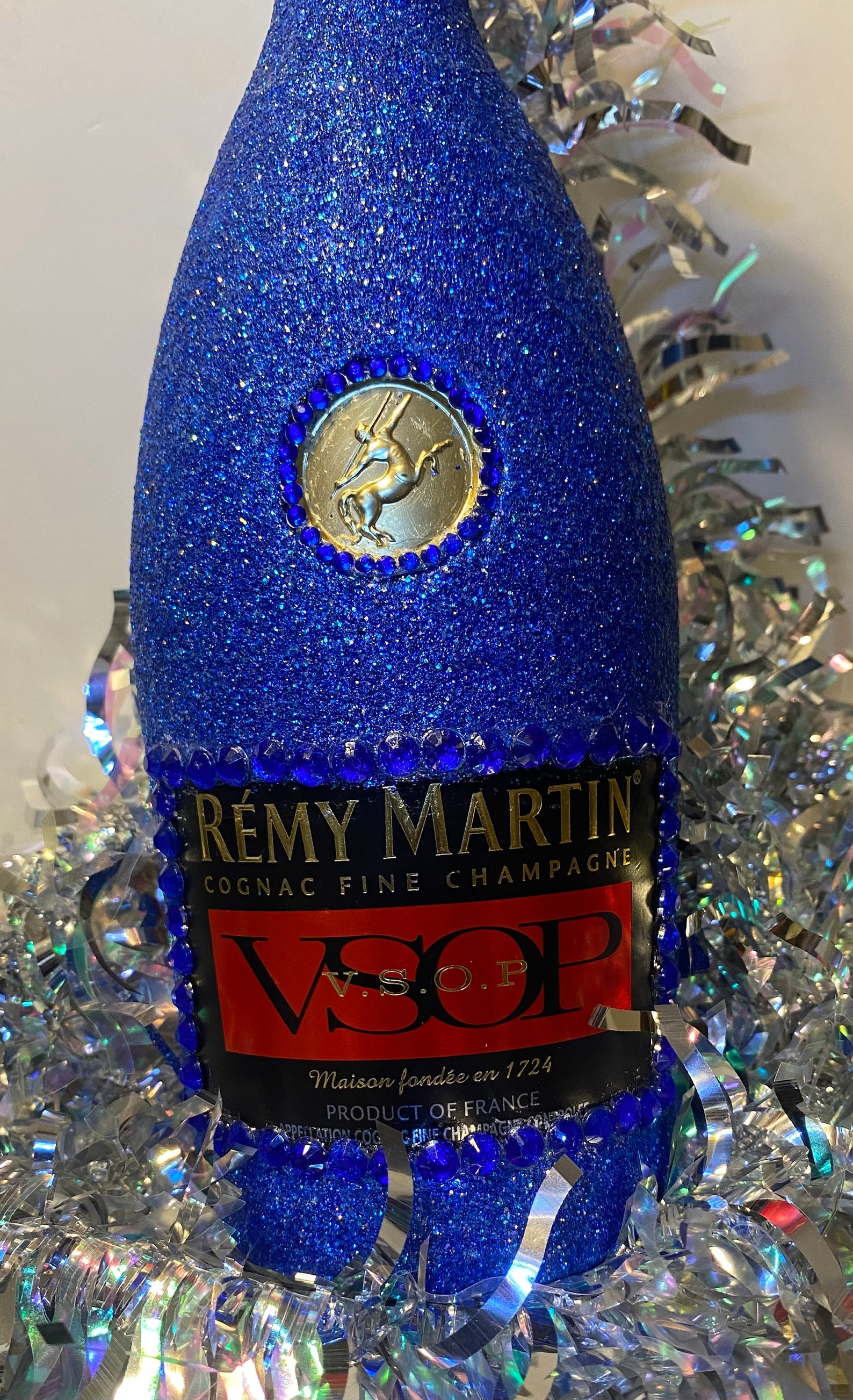 Glitter Bottle|empty Bottle|glam|bottle|remy Bottle|bling|blue ...