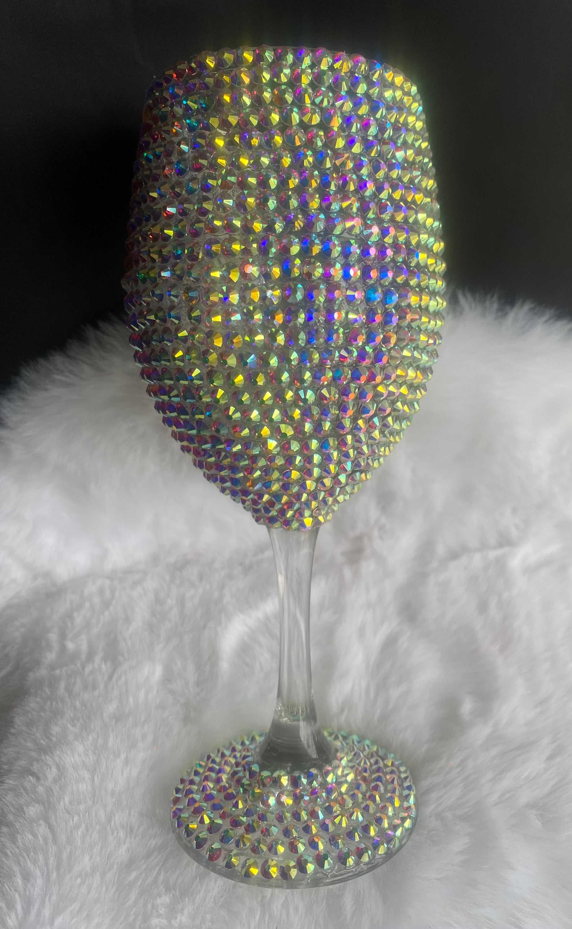 Kitchen Decor|wine Glass|bling|wine Glass|wedding Gift| Rhinestones Cup ...