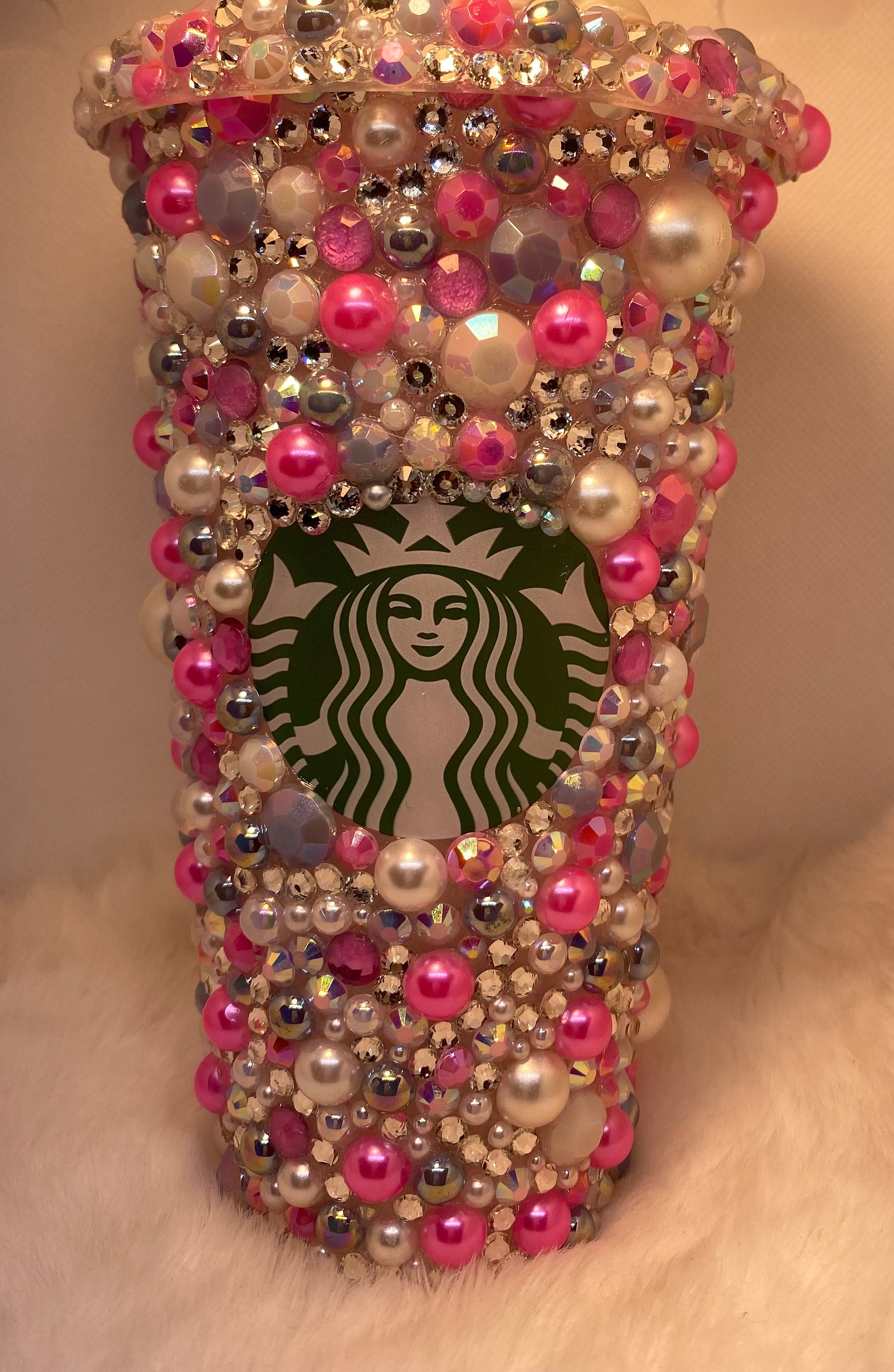 Barbie Cup, Starbucks Cup, Rhinestone Cup, Bedazzled Cup, Pink Cup ...