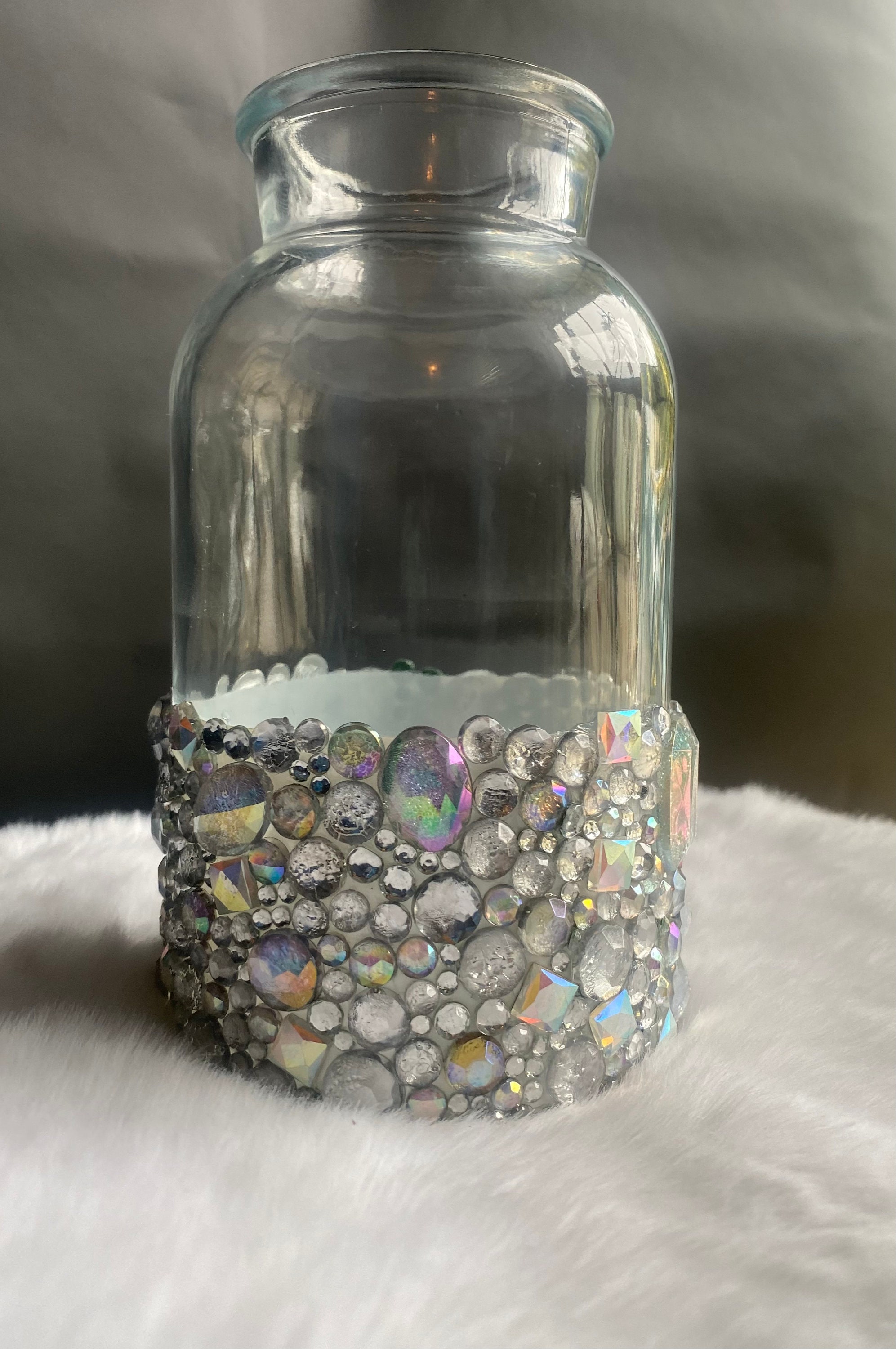 Bling|vase|bedazzled|glam|vase|flower Vase|makeup|paintbrush|bouquet ...