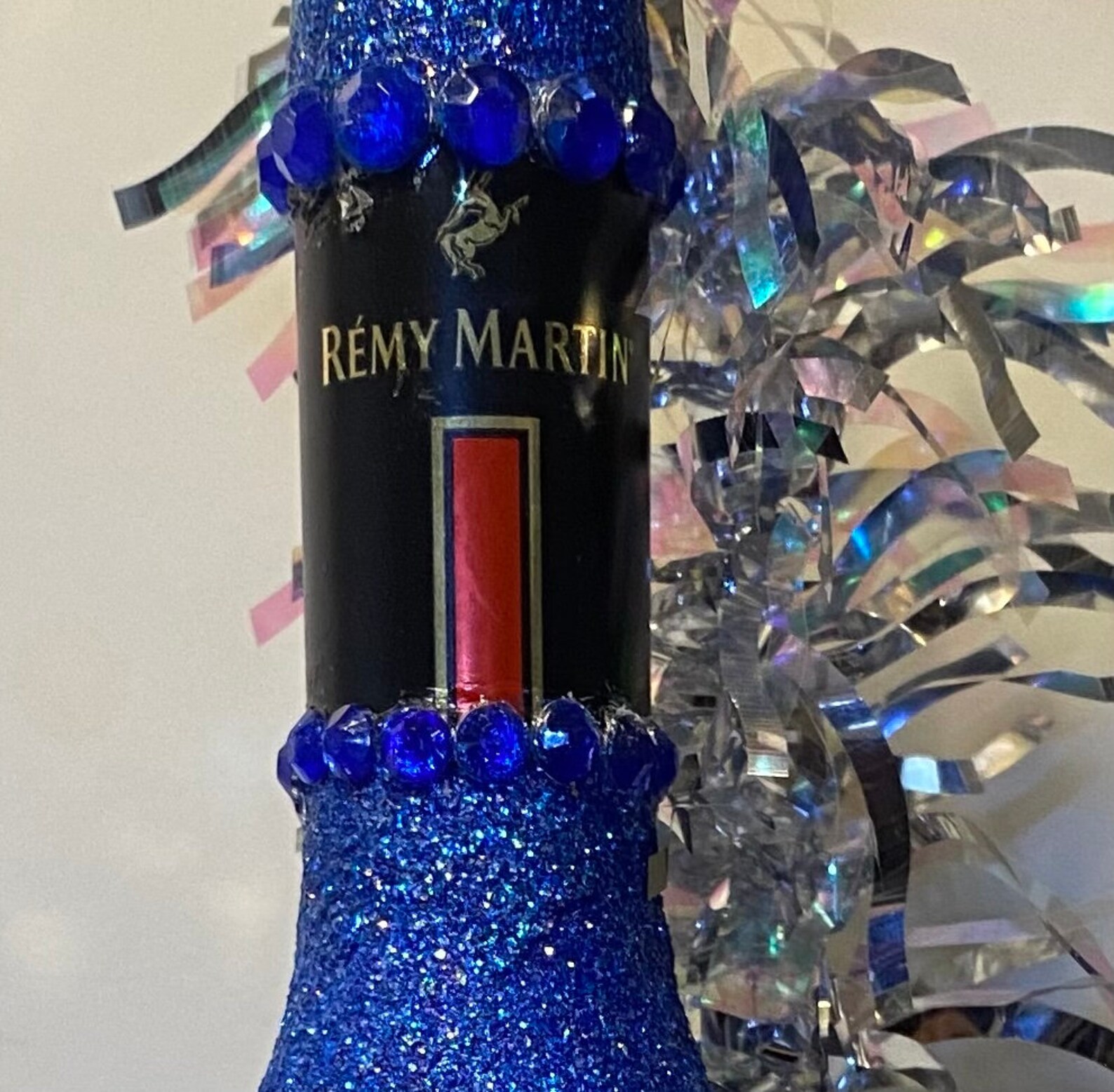 Glitter Bottle|empty Bottle|glam|bottle|remy Bottle|bling|blue ...