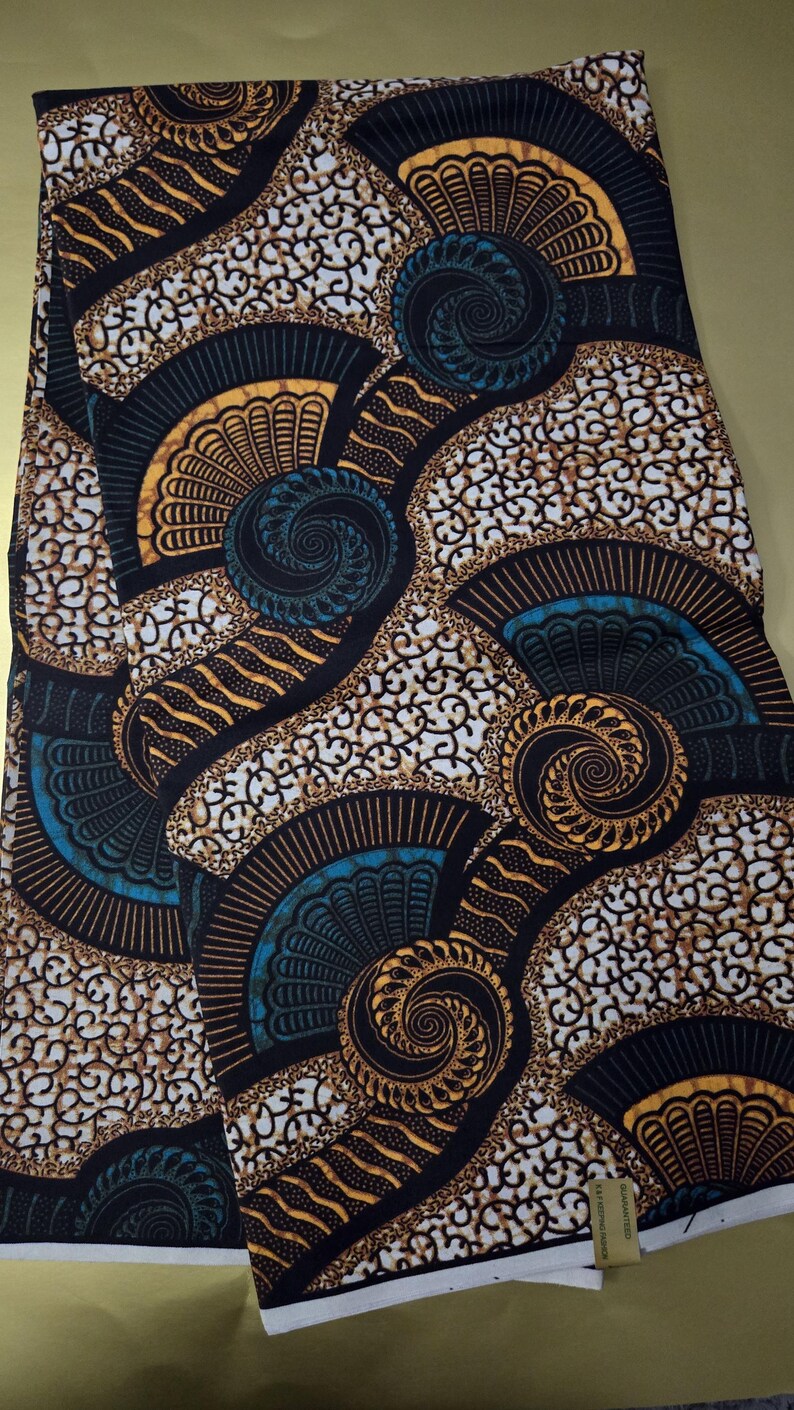 Ankara Fabrics Wax Print Fabrics Java Print 100% Cotton,3 Yards - Etsy