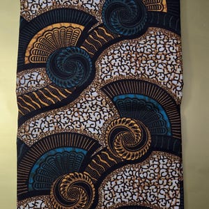 Ankara Fabrics Wax Print Fabrics Java Print 100% Cotton,3 Yards - Etsy