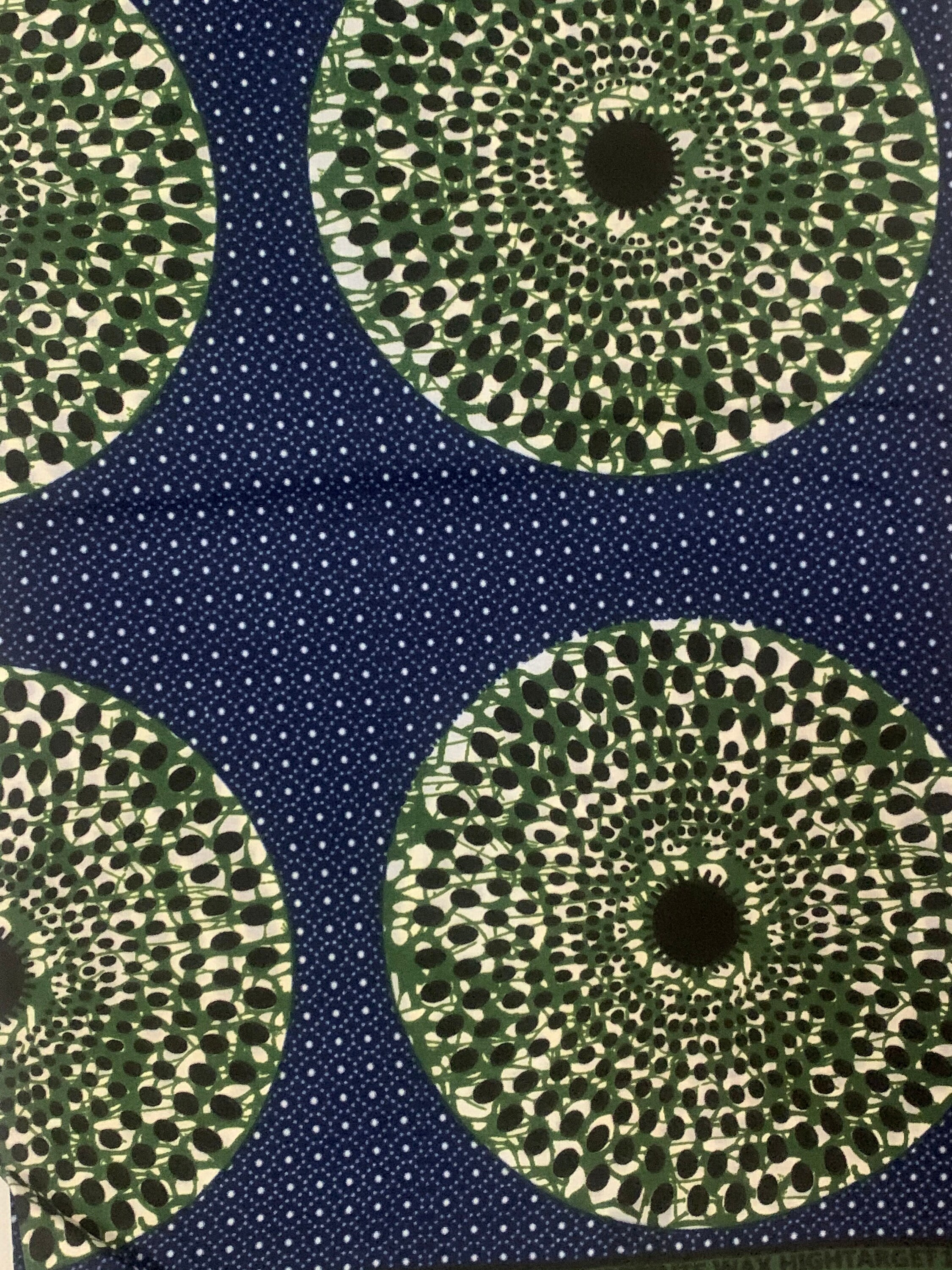 3 Yards Ankara Fabrics Wax Print Fabrics Java Print - Etsy