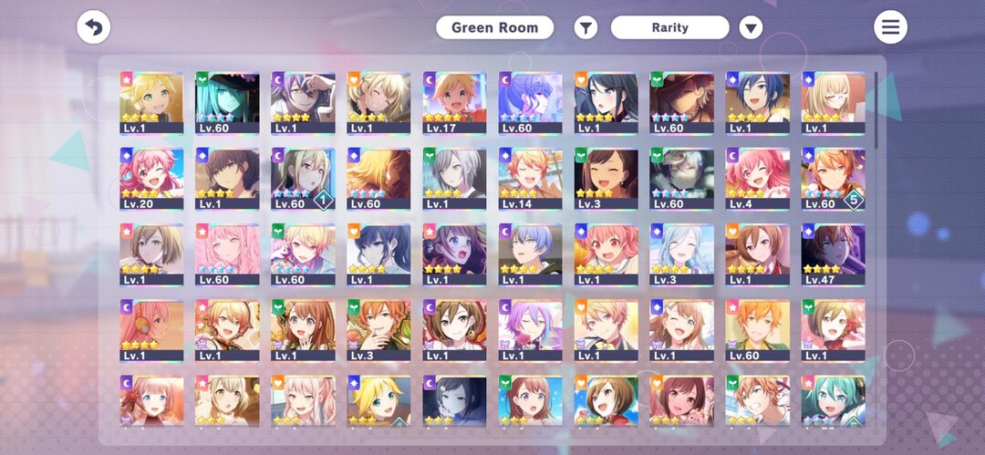 Project SEKAI English Server Rank 38 31 X 4 Star Characters 10 X ...