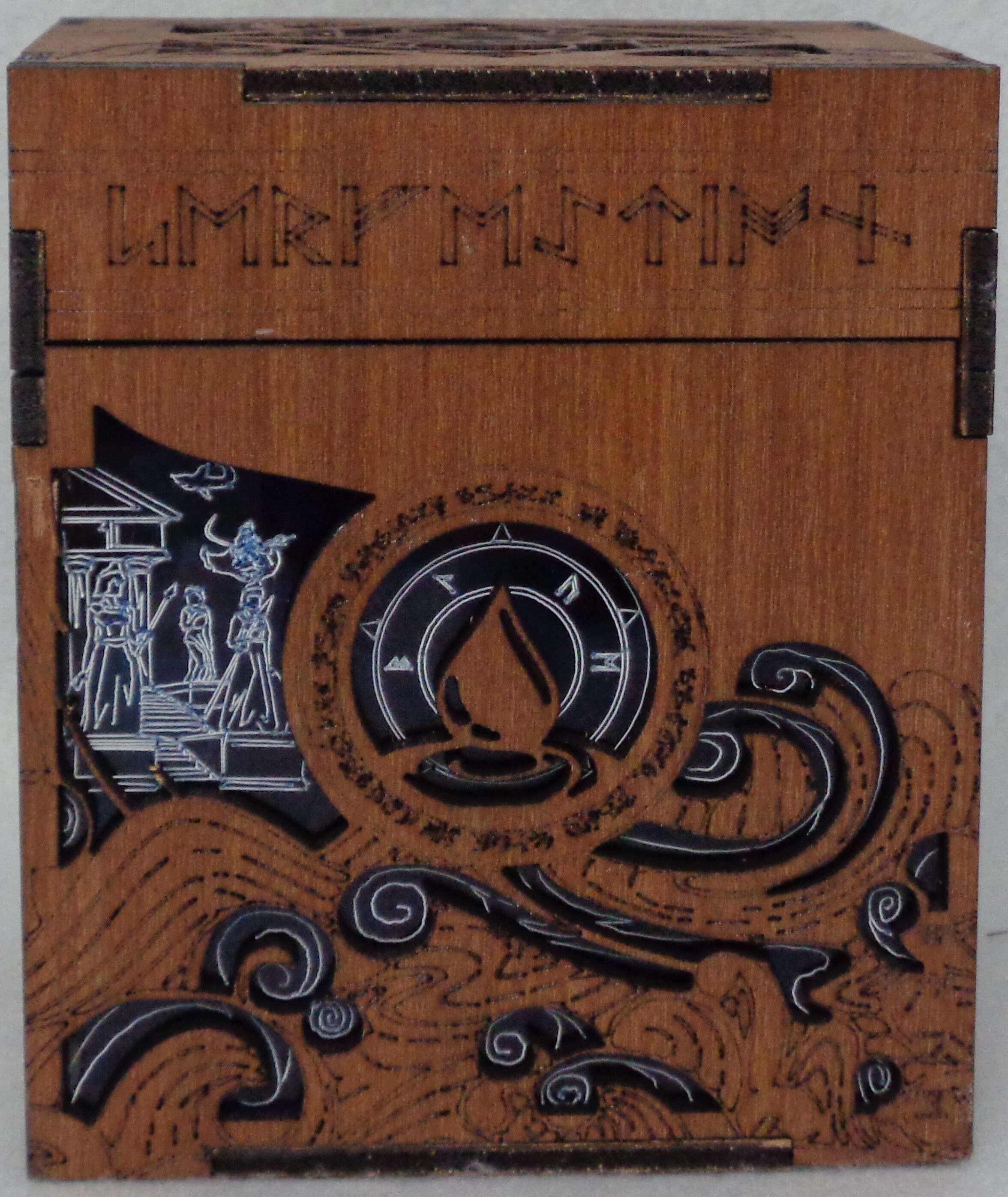 5 Color Commander Deck Box for MTG - Etsy