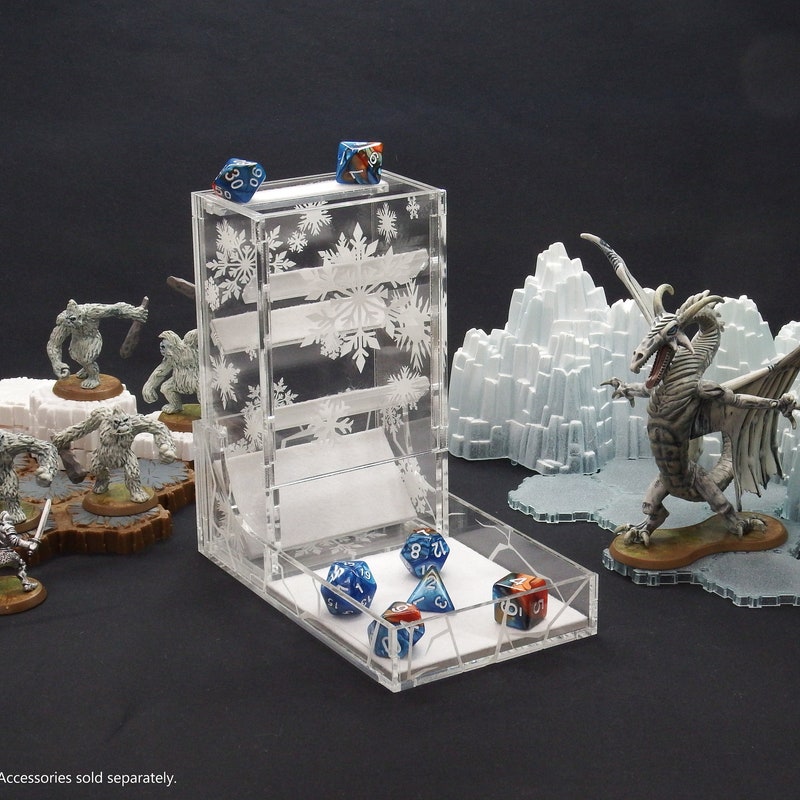 Dice Tower Snow - Etsy