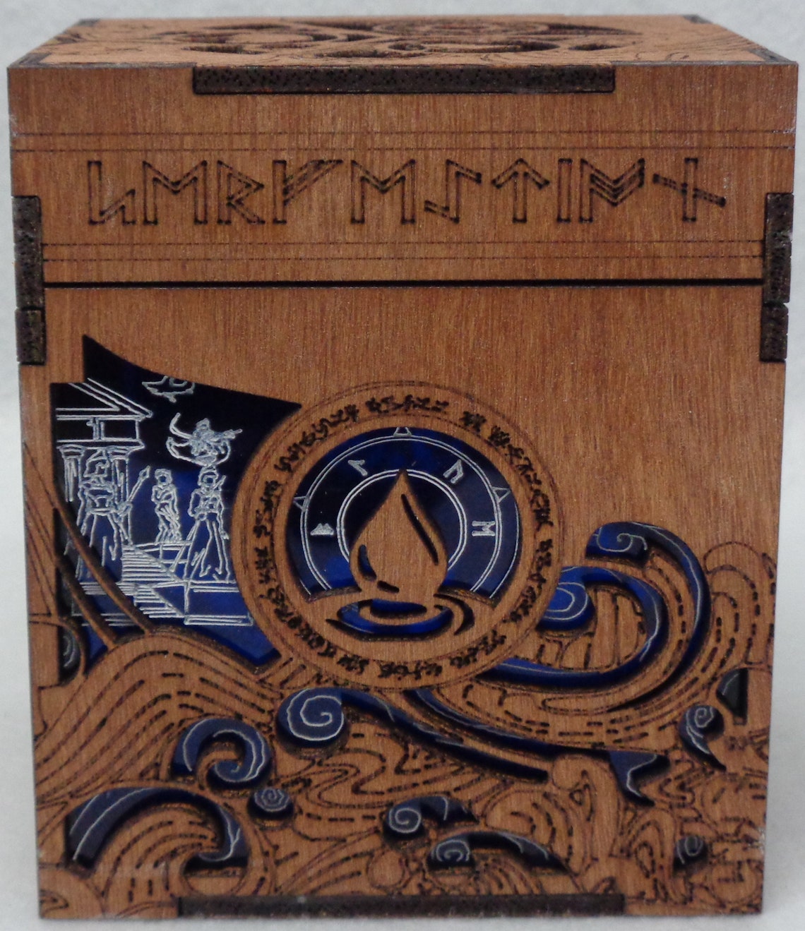 Bant Green / Blue / White Commander Deck Box for MTG - Etsy