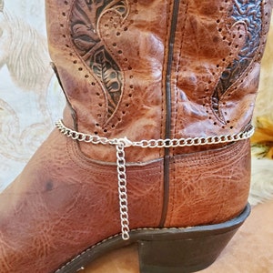 Boot Bling, Concho and Beads Boot Topper With Charm, Western, Handmade ...