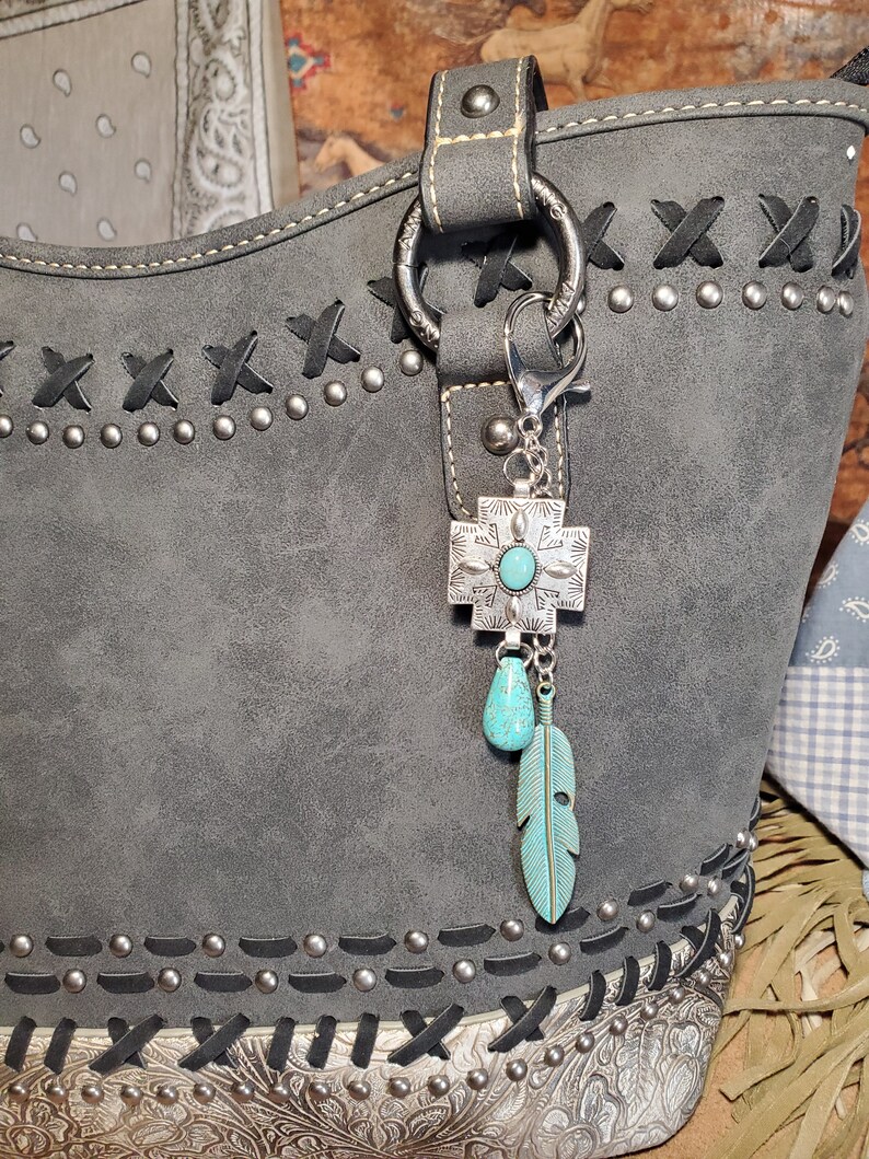 Western Purse Dangle, Bag Charm for Purse, Hand Bag, Boot, Backpack ...