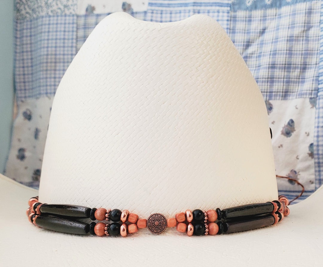 Concho Western Cowboy Hatband Made With Small Conchos Copper - Etsy