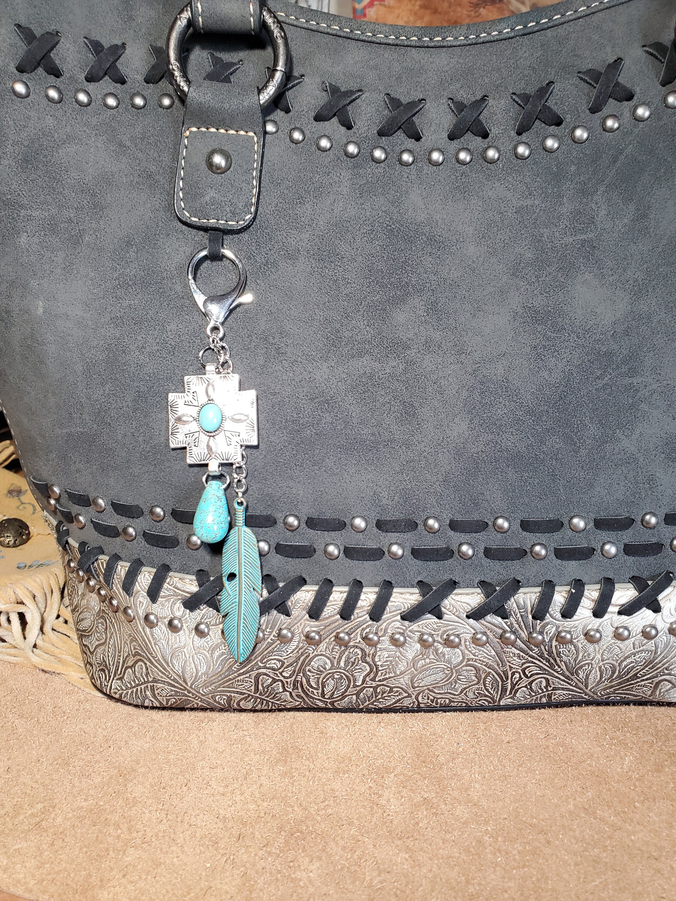 Western Purse Dangle, Bag Charm for Purse, Hand Bag, Boot, Backpack ...